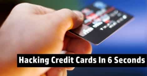 Credit cards can be hacked in just 6 seconds, researchers reveal » TechWorm