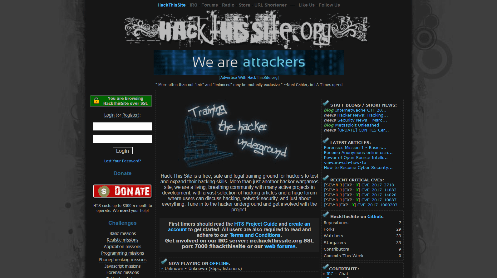 Learn Ethical Hacking In 2019 | 10 Best Hacking Websites Learn Ethical Hacking In 2019 | 10 Best Hacking Websites