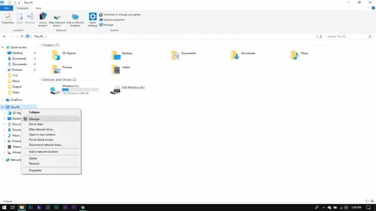 How To Partition A Hard Drive In Windows 10 [Free, No Software Required]
