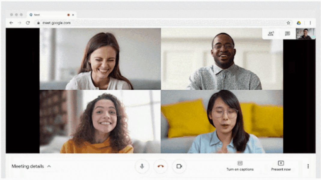 Google Meet Rolls Out Background Blur And 7×7 Grid View
