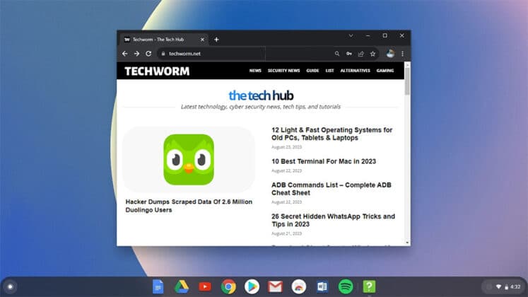 Download ChromeOS Flex ISO for Windows & Mac
