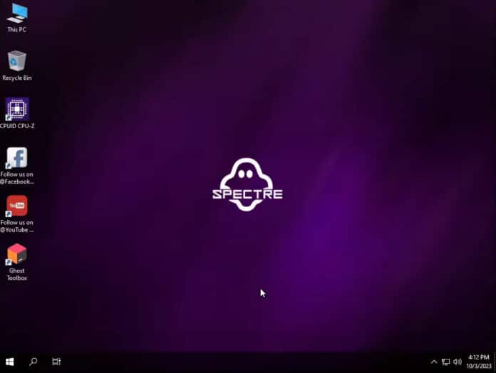 Download Ghost Spectre Windows 10 Superlite ISO