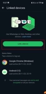 How To Fix WhatsApp Couldn’t Link Device Try Again later