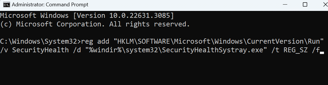 How To Fix Windows Security Icon Missing from System Tray, Taskbar