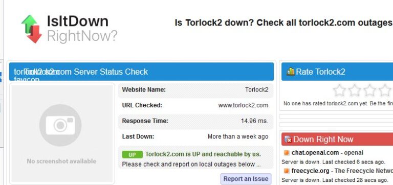 Torlock Proxy List 2025 – Proxy/Mirror/Alternatives