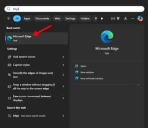 How to Reset Microsoft Edge Browser To Default