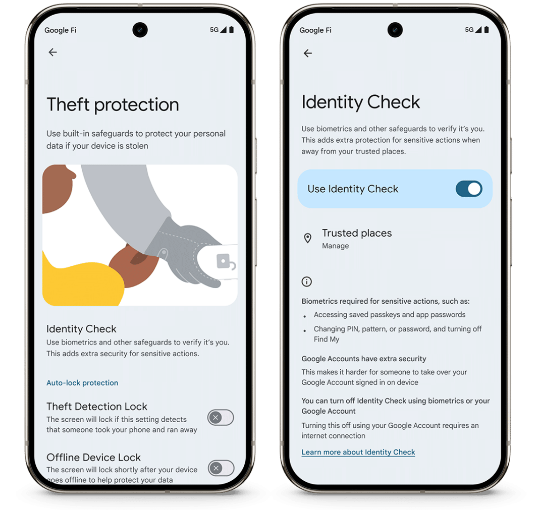 Android Identity Check Feature Locks Settings Outside Trusted Locations Android Identity Check Feature Locks Settings Outside Trusted Locations