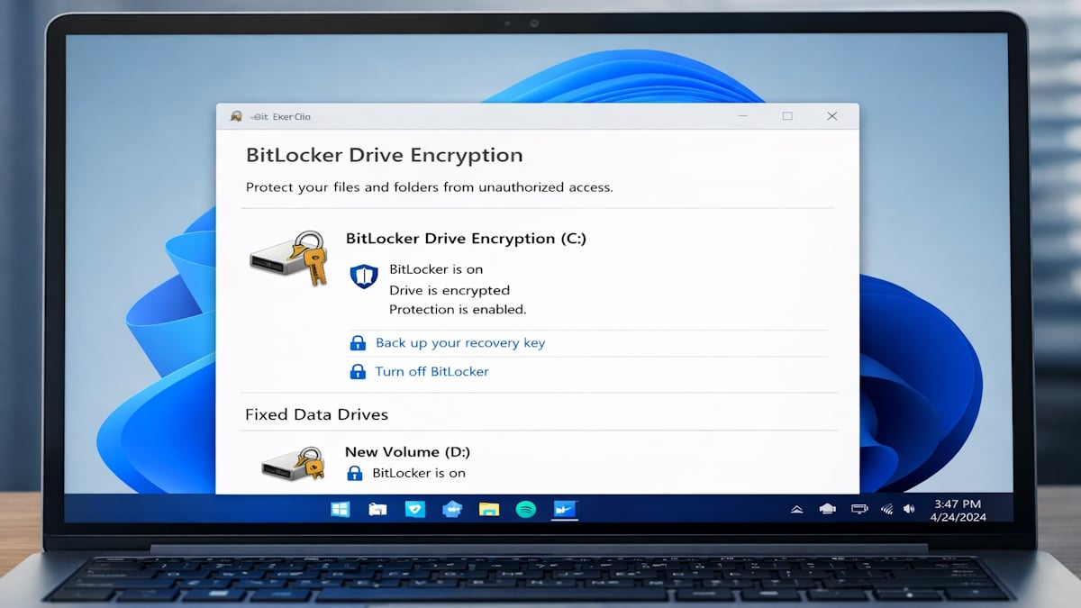 New BitLocker in Windows 11 : Hardware Accelrated » TechWorm